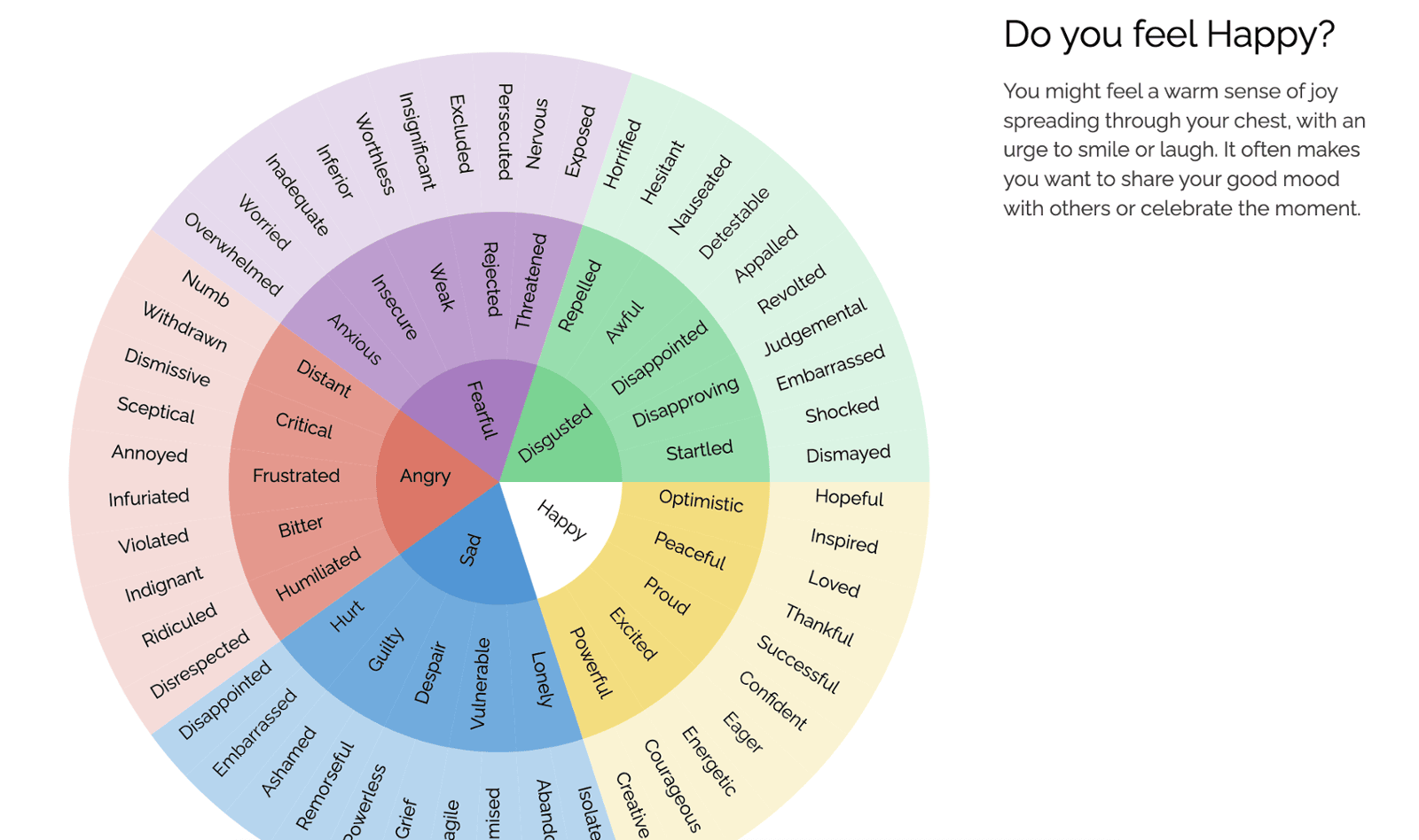 Free Online Emotions Wheel | Identify, Understand & Manage Mixed Emotions